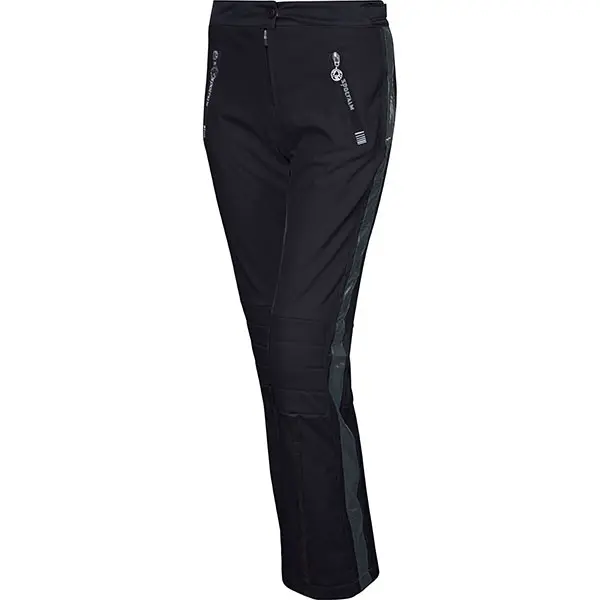 SPORTALM Ženske pantalone za skijanje Crested Butte, Crne