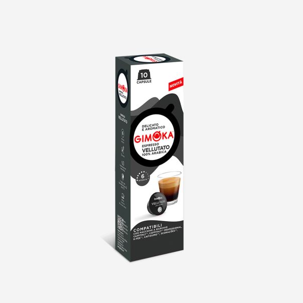 Kapsule za kafu CAFFITALY GIMOKA VELLUTATO X 10