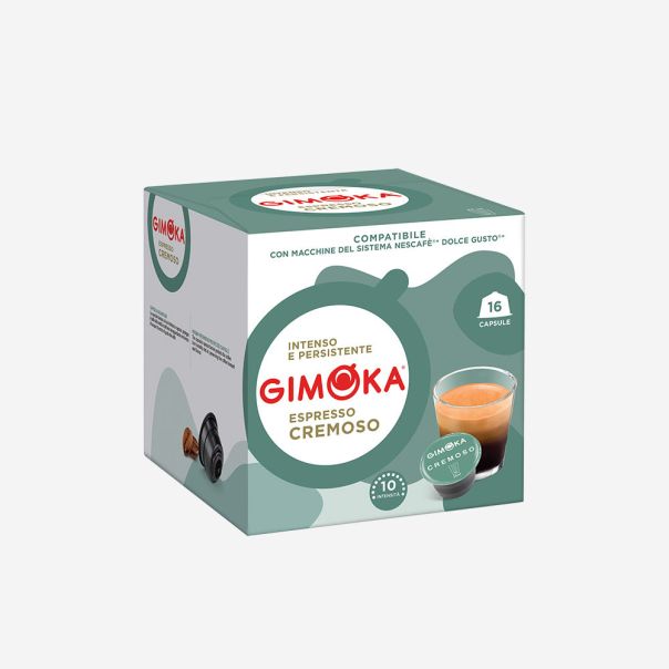 GIMOKA Kapsule za kafu za Dolce Gusto Espresso Cremoso 16 kom