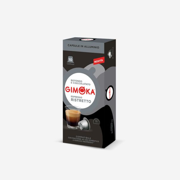 GIMOKA Kapsule za kafu Nespresso In Alluminio Ristretto 10 kom