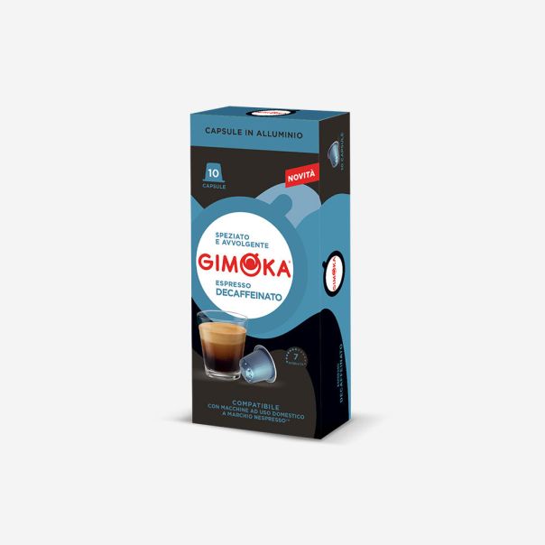 Gimoka Kapsule za kafu Nespresso In Alluminio Decaffeinato