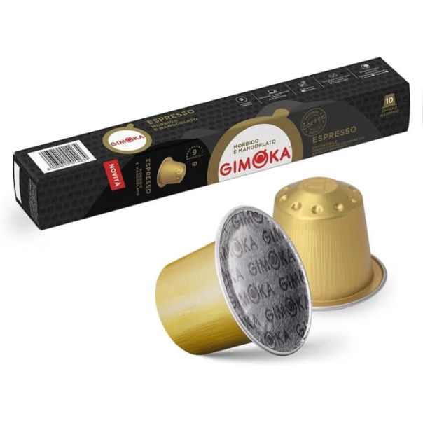 KAPSULE ZA KAFU GIMOKA NESPRESSO IN ALLUMINIO ESPRESSO X10 AL/T 10 kom