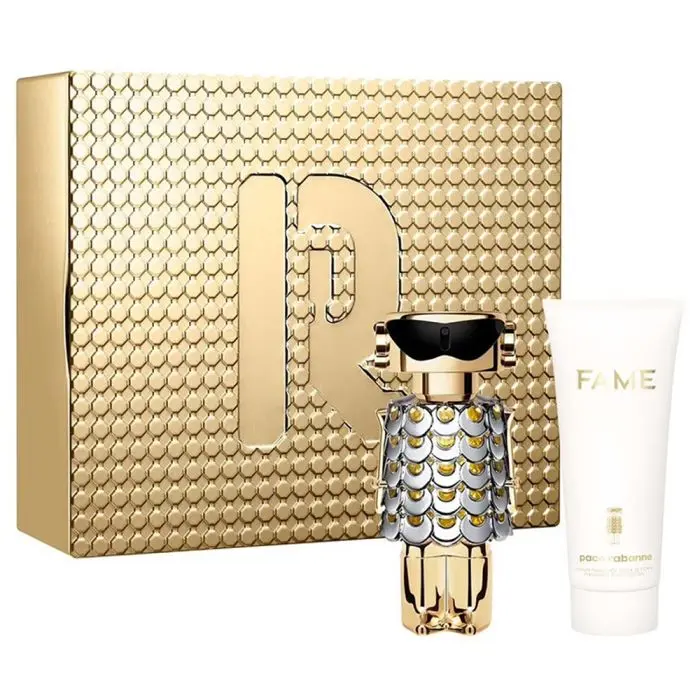 PACO RABANNE Ženski parfemski set Fame 80ml EDP+100ml bodi losion