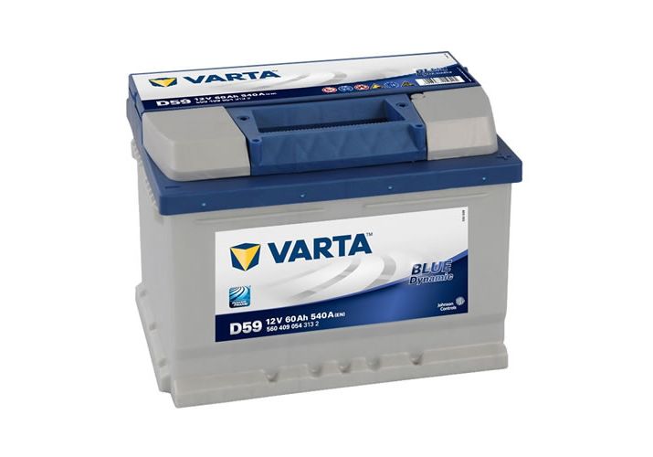 Varta 12V 60Ah 540A D+ D59 akumulator Blue Dynamic 560409054