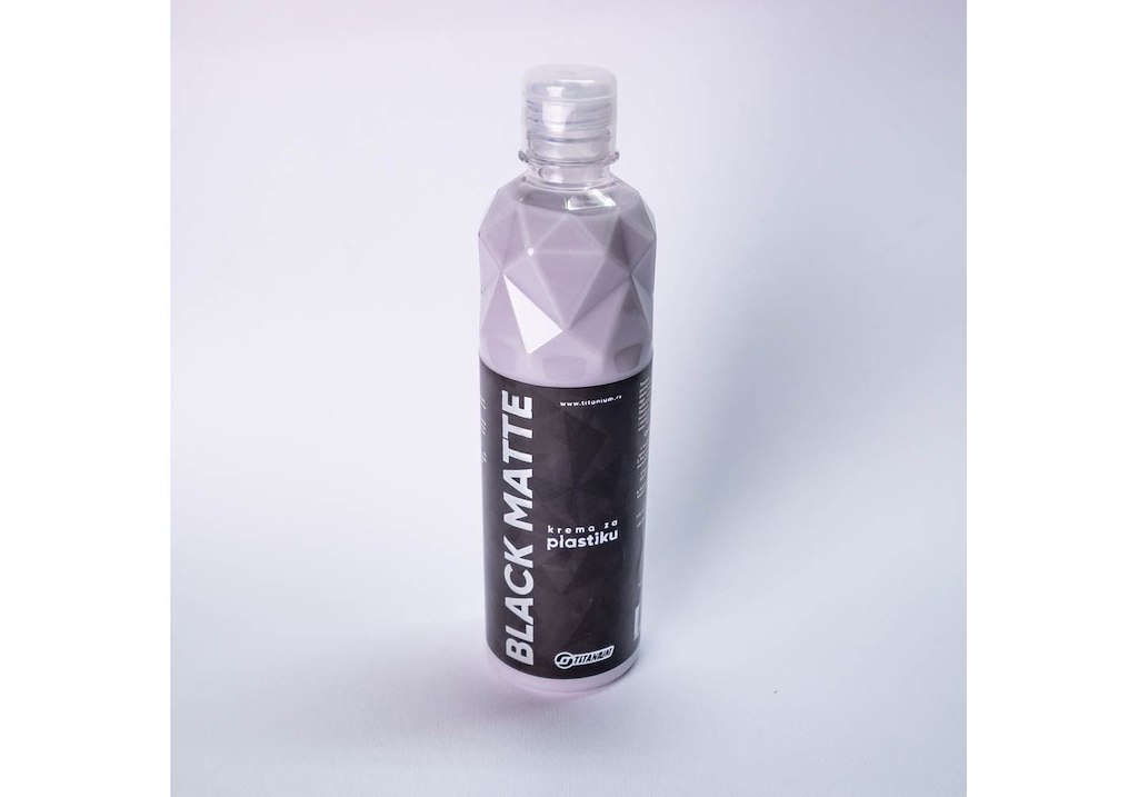 Titanium Black Matte - krema za plastiku 500 ml 8047-TIT