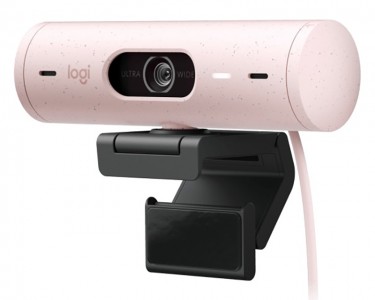 LOGITECH Brio 500 Full HD Webcam roza