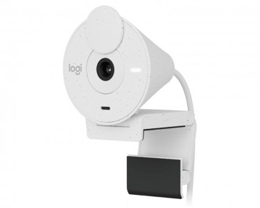 LOGITECH Brio 300 Full HD Webcam bela