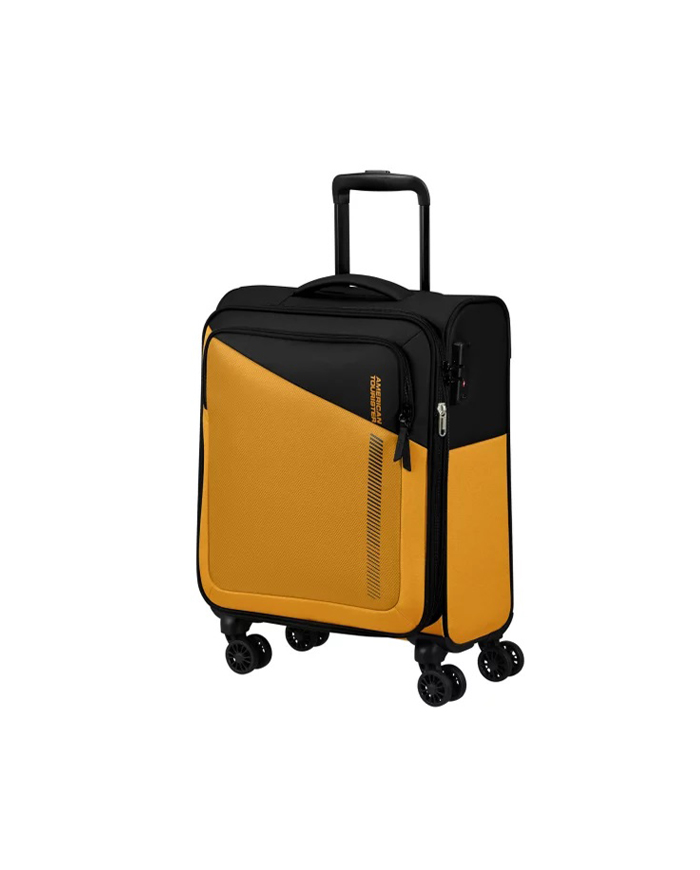 KOFER DARING DASH-SPINNER S EXP TSA BLACK/YELLOW TROLLEY American Tourister