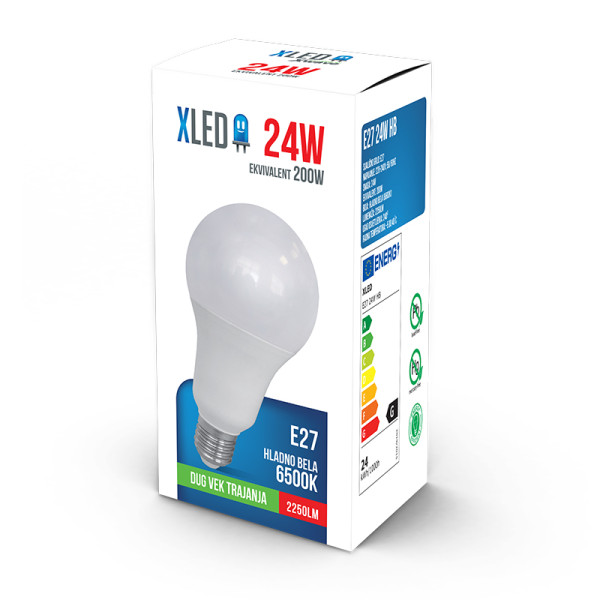 SIJALICA E27 24W 6500K XLED