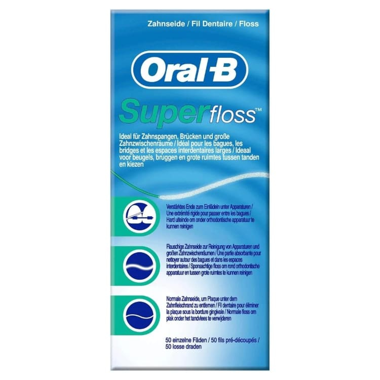 Oral-B Super Floss konac za zube 50m