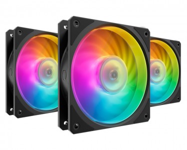 COOLER MASTER Mobius 120P ARGB 3-pack kit ventilator (MFZ-M2DN-243P2-R1)