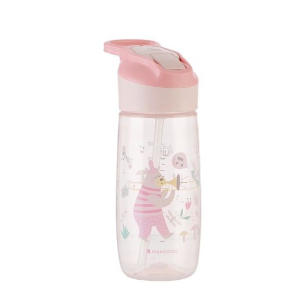 Kikka Boo Bebi šolja sa silikonskim piskom Music Fest 450ml Pink KKB31066