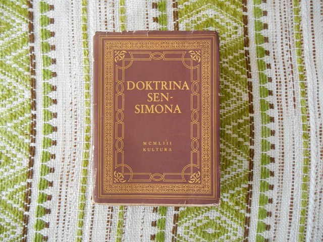 Doktrina Sen - Simona