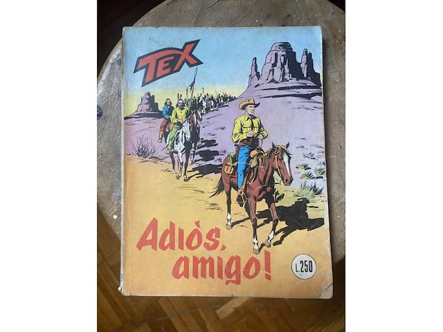 Teks 139 italijanski - Adios amigo !