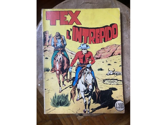 Teks 13 italijanski - Tex l` intrepido