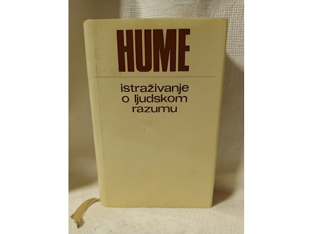 Istraživanje o ljudskom razumu,David Hume