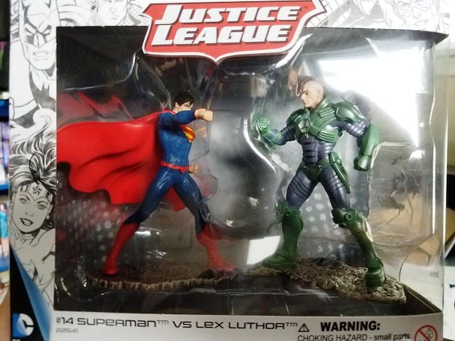 Superman vs. Lex Luthor Scenery Pack DC Comics