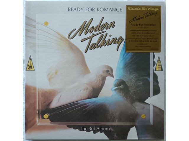 MODERN  TALKING - READY FOR ROMANCE (Novo !!!)