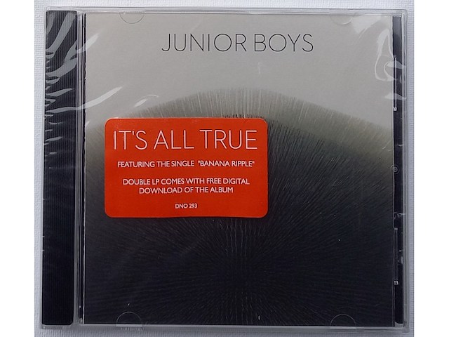 Junior Boys – It`s All True