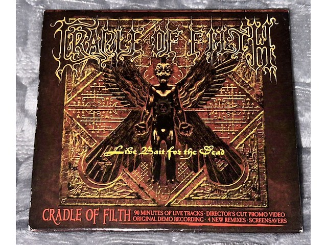 Cradle Of Filth – Live Bait For The Dead (2CD)