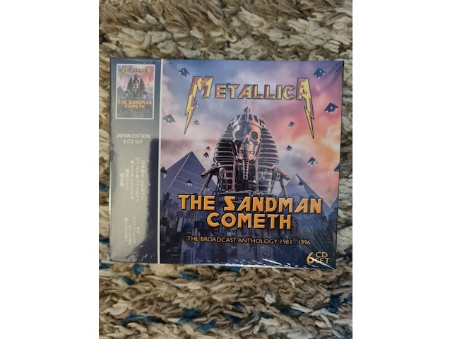 Metallica The Sandman Cometh 6CD Japan edition