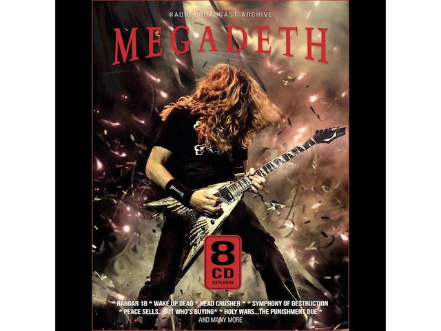 Megadeth Radio Broadcast Archive, 8CD Box Set