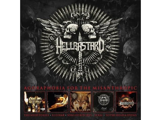 Hellbastard - Agoraphobia For The Misanthropic 4CD Box