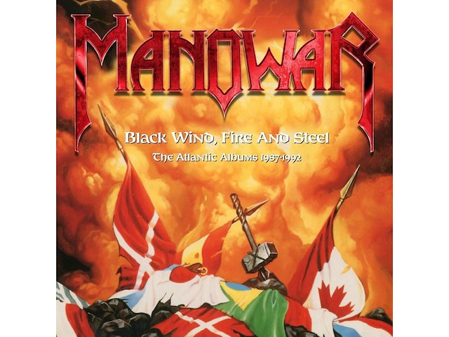 Manowar Black Wind, Fire And Steel , 3CD Box Set