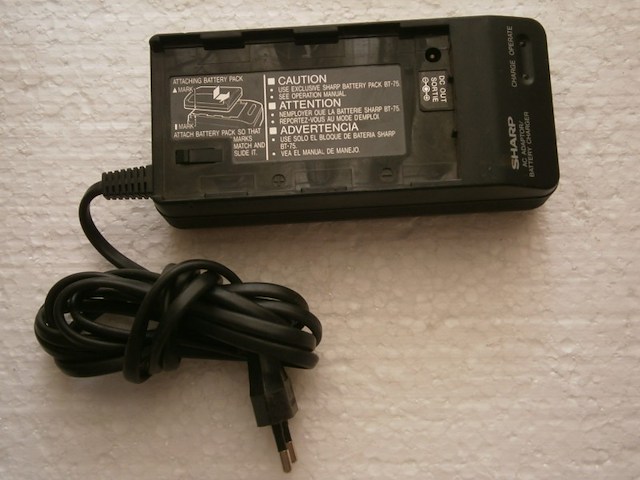 1-62 Sharp AA-75S AC\DC Adapter 9,6V-1,3A