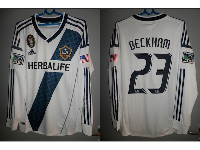 LA Galaxy dres 2012-13 David Beckham 23 (Dug rukav)