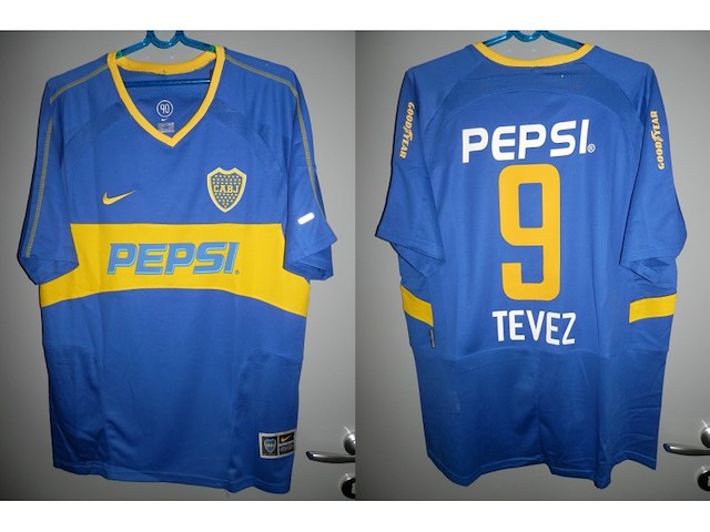 Boca Juniors dres 2003-04 Carlos Tevez 9