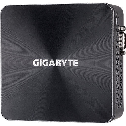 Gigabyte BRIX / Ultra Compact PC kit BRI5H-10210 Intel Core i5-10210U 2xSO-DIMM DDR4 1x M.2 SSD (2280), 2.5″ SATA HDD/SSD HDMI Wireless-AC 3168, dual band WiFi & Bluetooth 4.2 USB 3.2 Gen2, Gigabi...