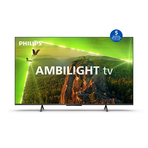 Philips 65″ (165 cm) LED 4K Ambilight Smart Televizor | 65PUS8118/12