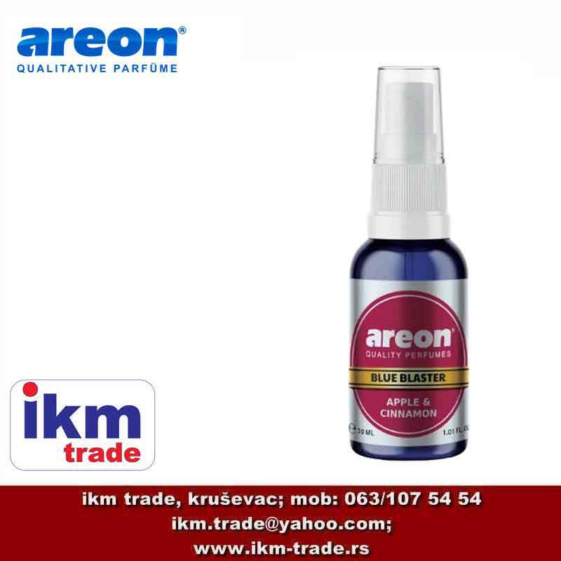 AREON BLUE BLASTER APPLE&CINNAMON – auto parfem – JABUKA I CIMET 30ml