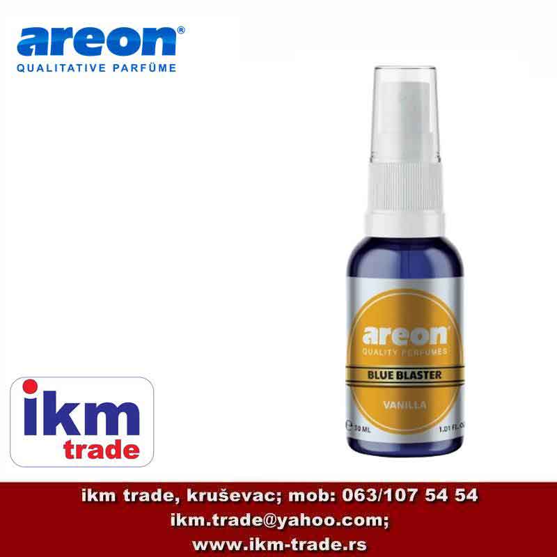 AREON BLUE BLASTER VANILLA – auto parfem – VANILA 30ml