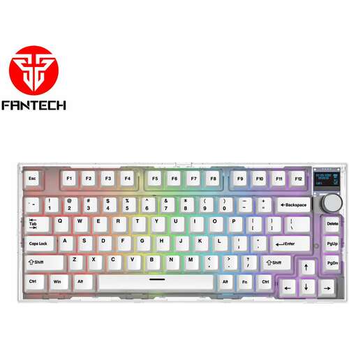 FANTECH MK910 RGB PBT Maxfit81 Frost Wireless bela (yellow switch)