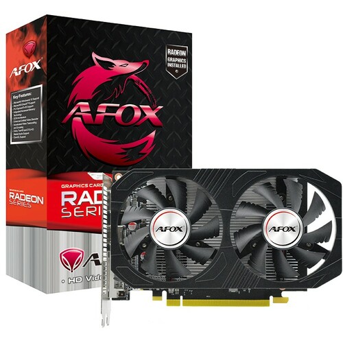 AFOX RX550 4GB DDR5 128bit DVI/HDMI/DP AFRX550-4096D54H-V6