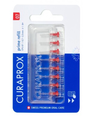 Curaprox Interdentalne četkice CPS 07 Prime refill, 8 komada