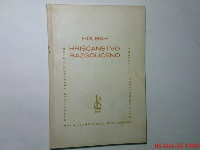 POL HOLBAH - HRISCANSTVO RAZGOLICENO