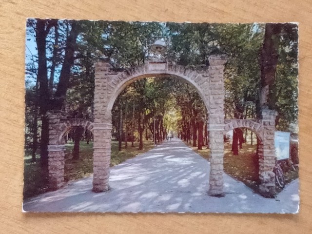 Banja Koviljača - Park - Putovala 1970.g -