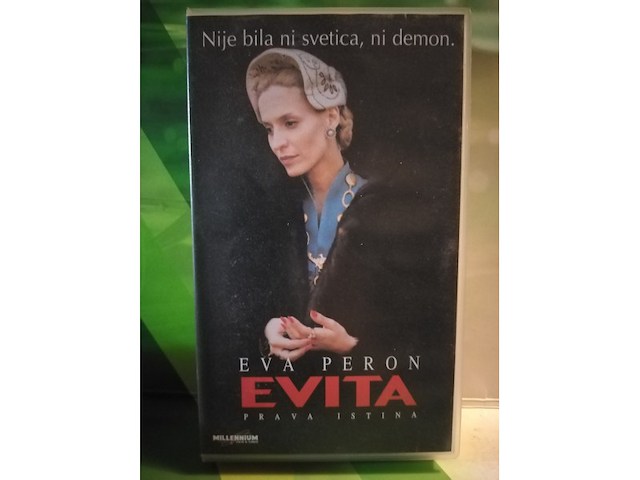 Evita / Eva Peron / Prava Istina / VHS /