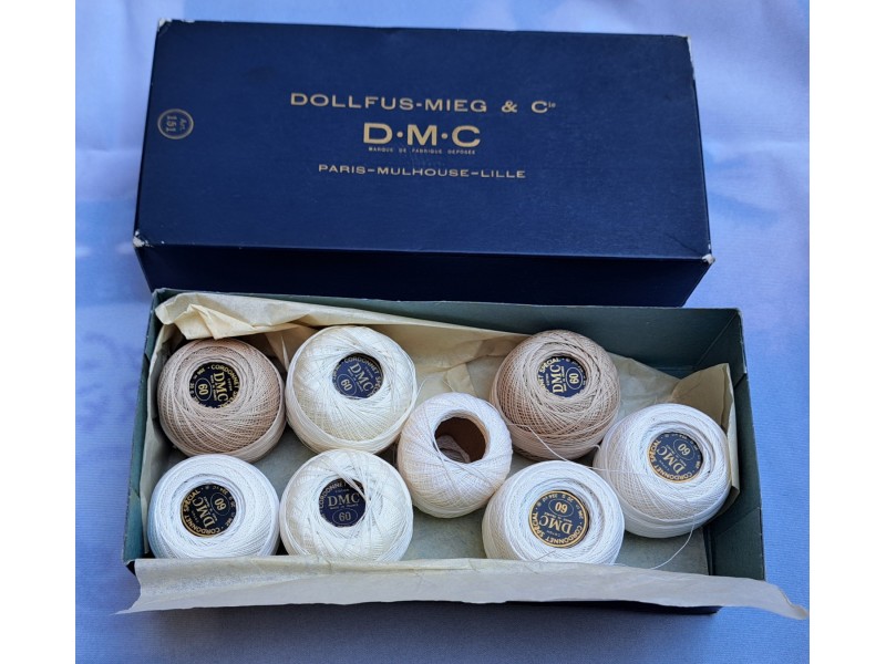 Lot DMC original vintagd konci