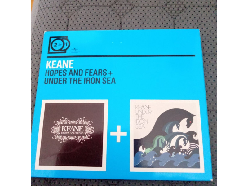 Keane(Hopes & Fears+ Under the Iron Sea)2 cd