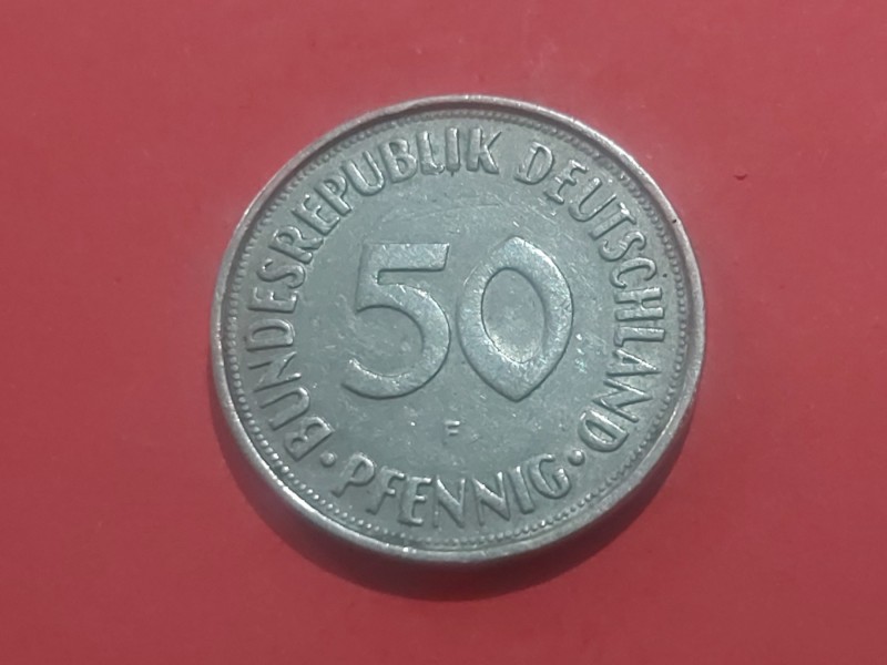 Nemačka - 50 pfennig 1972 god F