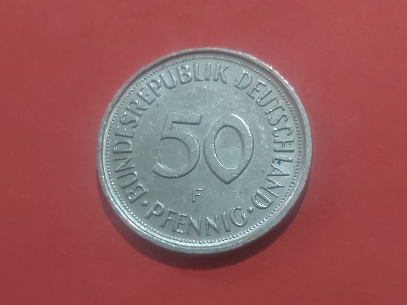 Nemačka - 50 pfennig 1989 god F