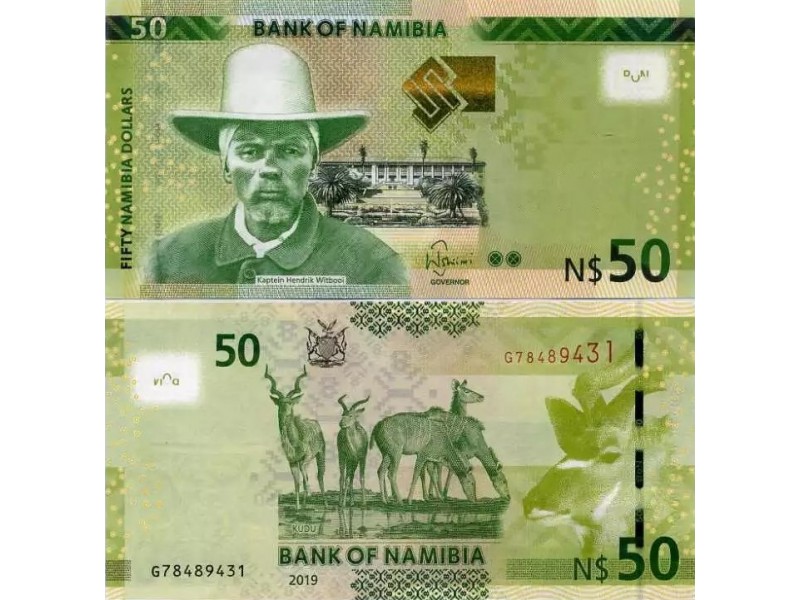 NAMIBIA 50 Dollars 2019 UNC, P-13