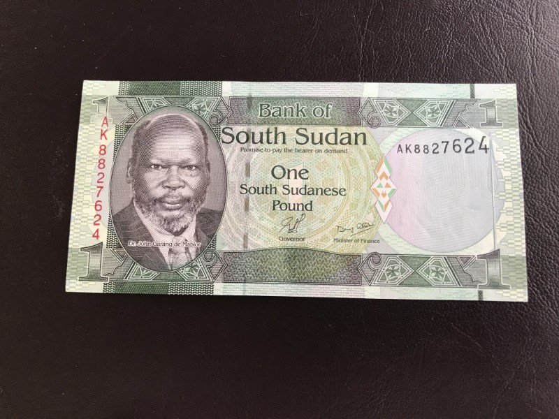 JUŽNI SUDAN 1 FUNTA. UNC.