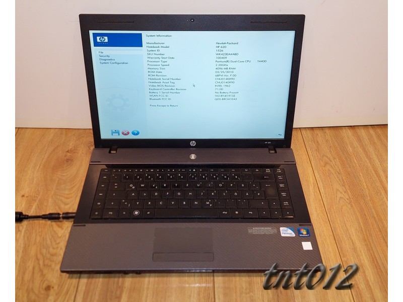 == HP 620 / DualCore T4400 / 4Gb / 15,6 LED ==