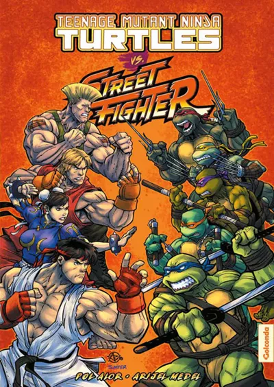 Golconda TMNT vs STREET FIGHTER