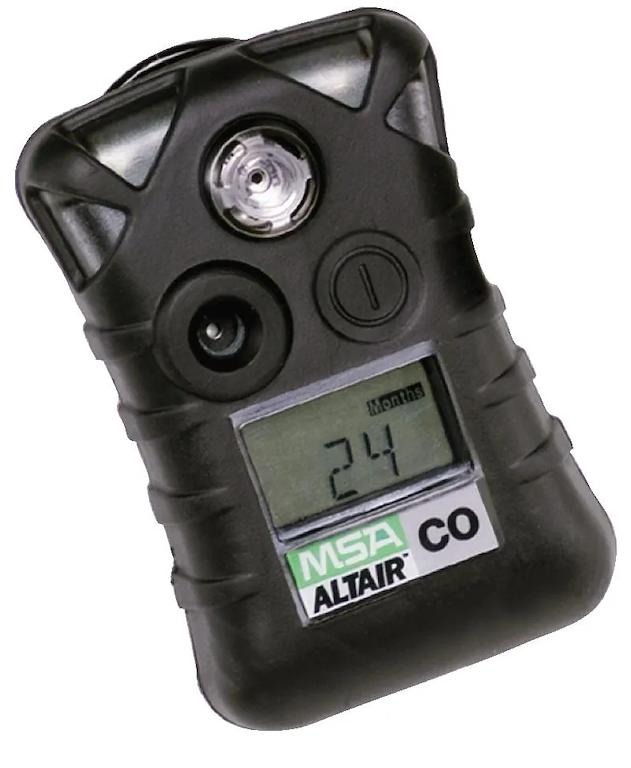 MSA Altair CO Detektor za Jedan Gas - Opseg Merenja 0-500 ppm - A1 = 30 ppm, A2 = 60 ppm - Radni Vek 2 Godine